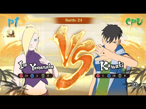Ino (Boruto) vs Kawaki - Naruto X Boruto Ultimate Ninja Storm Connections