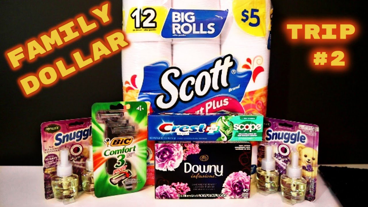Family Dollar Deals 12/22-12/28--50 CENT RAZORS!!!! - YouTube