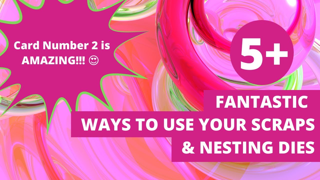 😱 5+ WAYS 😱 to use Your SCRAPS! Number 2 is AMAZING!!! - YouTube