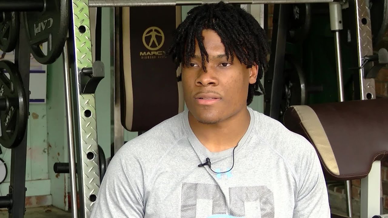 Hunter Register reflects on senior season ahead of NFL Draft - YouTube