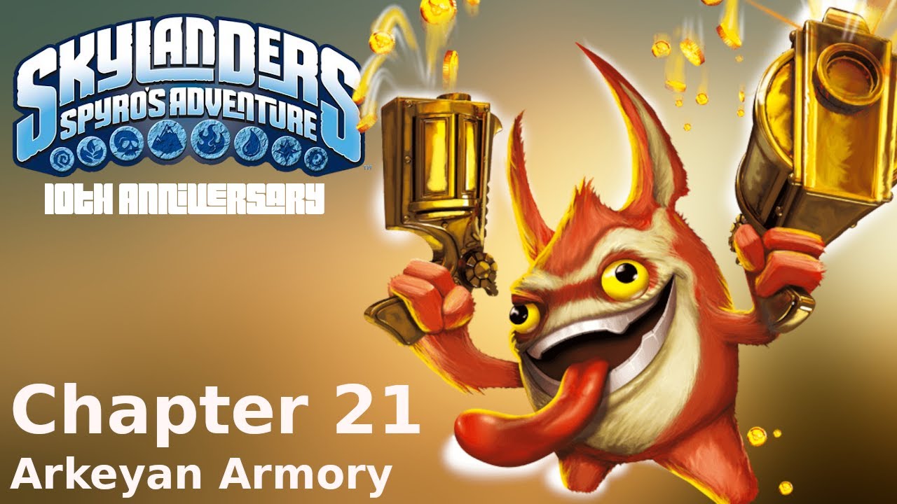Skylanders: Spyro's Adventure (Wii) -- Chapter 21: Arkeyan Armory | 10 ...