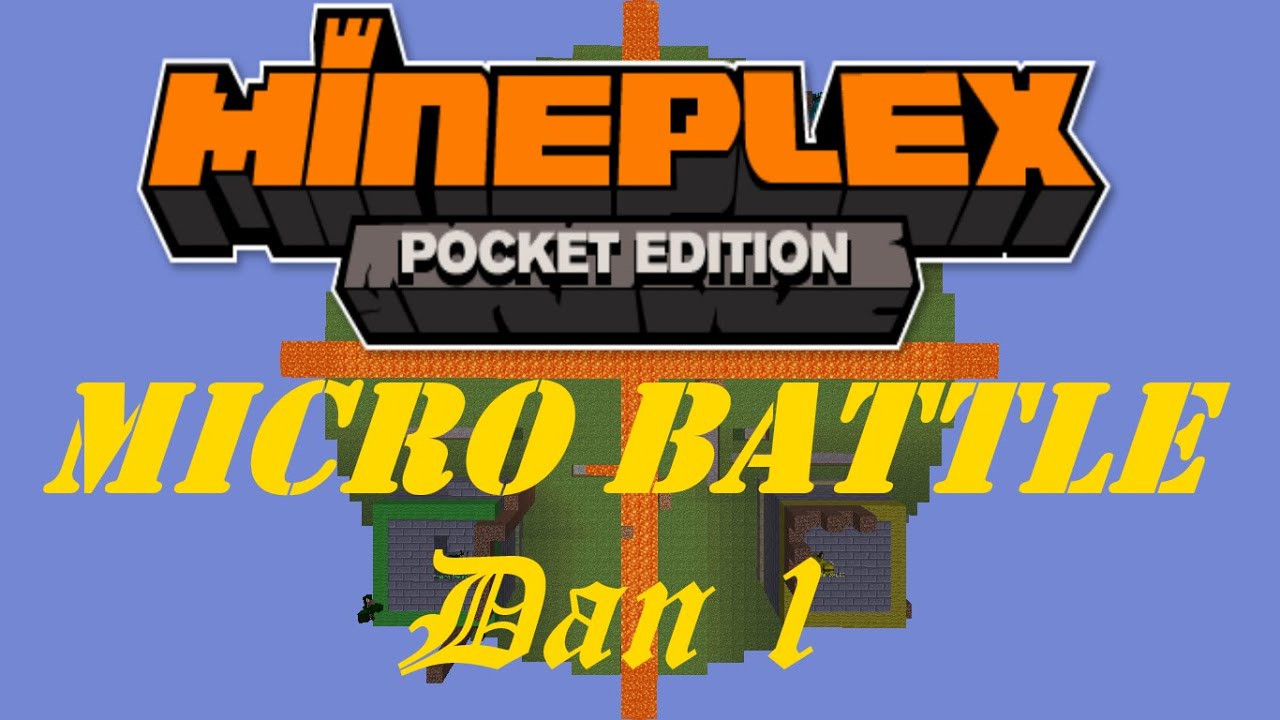 Minecraft Mini Games ep.42 | Micro Battle | Mineplex PE Dan 1 | Tako se ...
