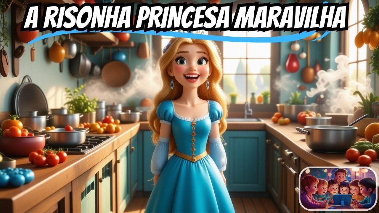 HISTÓRIA INFANTIL - Descubra o Segredo da Princesa Maravilha e a Sopa do Riso - YouTube