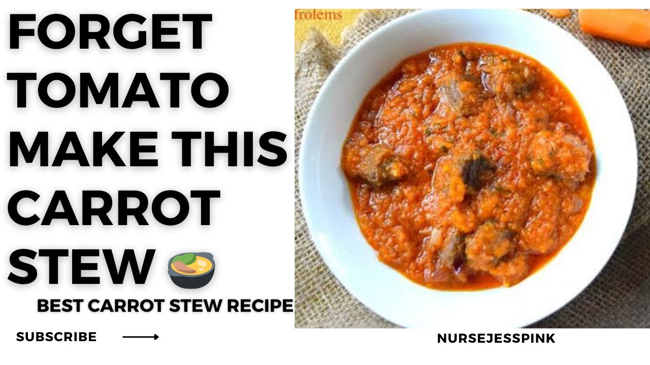 2024 Carrot🥕Stew/Forget Tomato And Cook this/Cheap and easy #carrot # ...