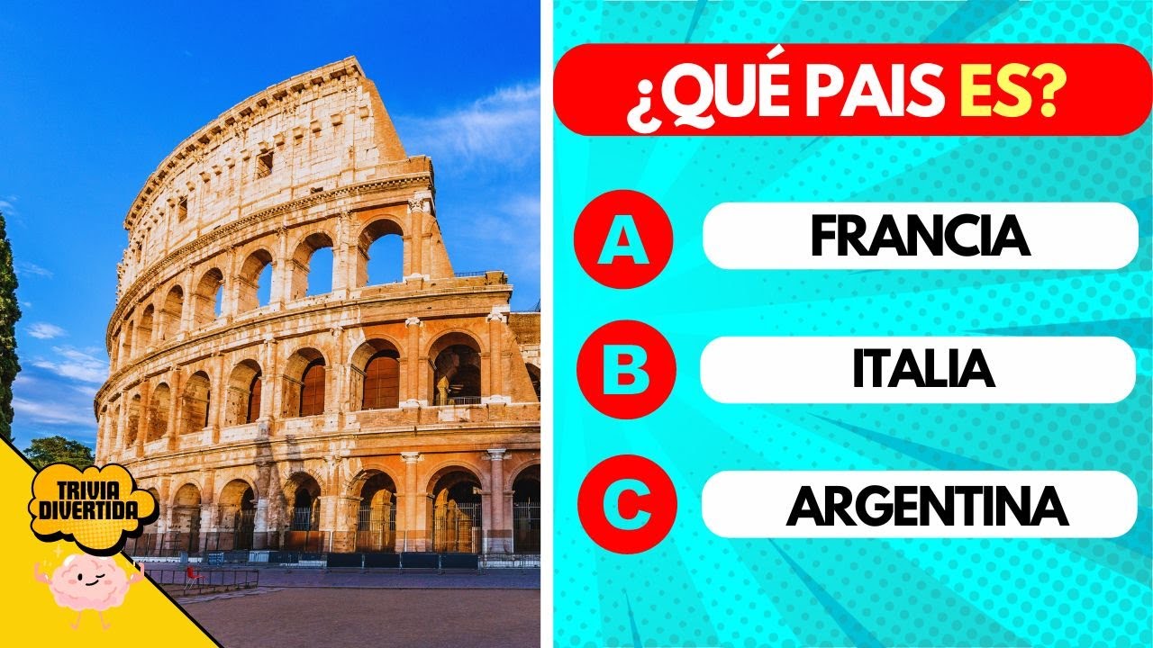 ADIVINA EL PAÍS CON IMÁGENES 📚🌎👀| Países del Mundo | Trivia de Verano ...