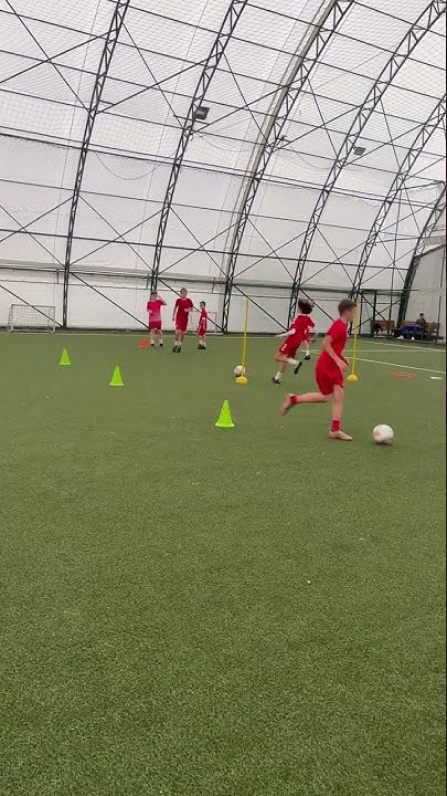 Passing drill and dribbling - Warm Up for football/soccer players PART 2- - YouTube