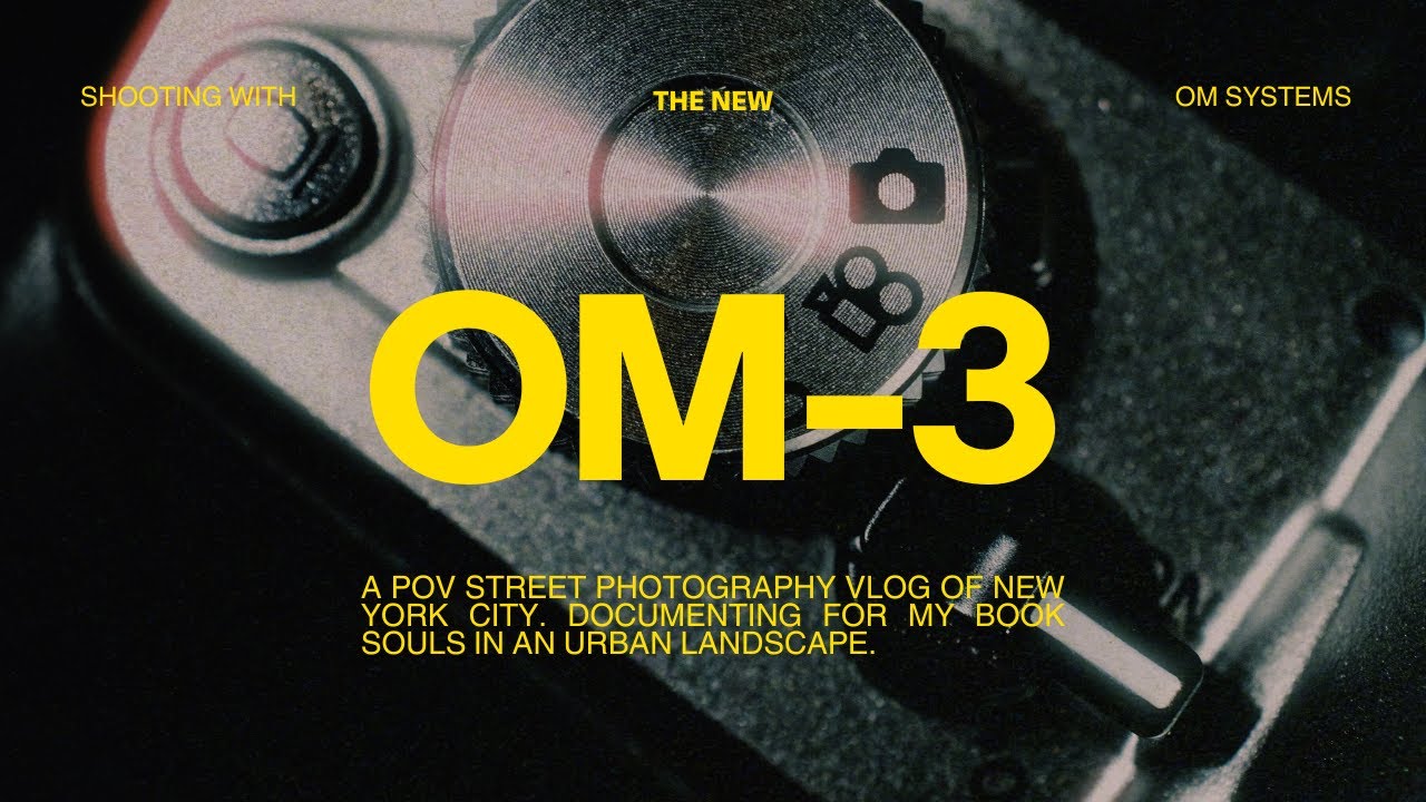 Testing the New OM SYSTEM OM-3 | Street Photography POV in NYC