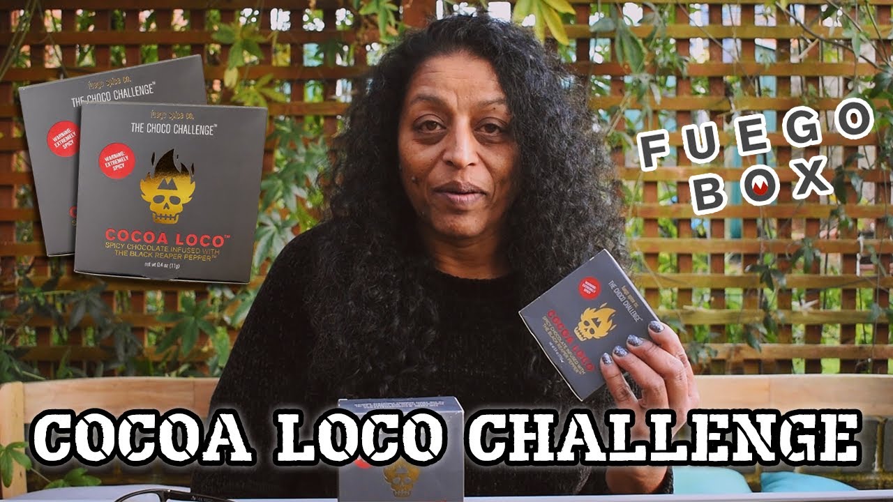 Trying the Cocoa Loco Challenge | Chilli Sid - YouTube