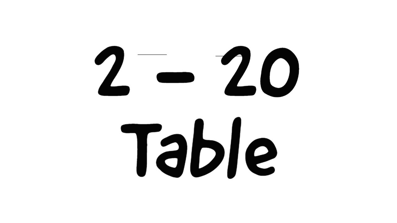 Table 2 - 20 White Background | Playschool | School | Learning ...