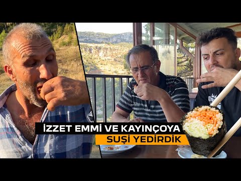 İzzet Emmi ve Kayınçoya Suşi Yedirdik