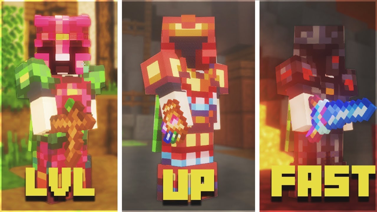 The ULTIMATE Skill Leveling Guide / Hypixel Skyblock Guide - YouTube