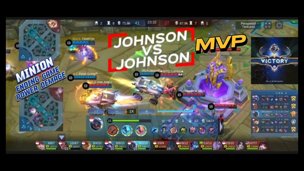 MLBB TROLL HERO JOHNSON - YouTube