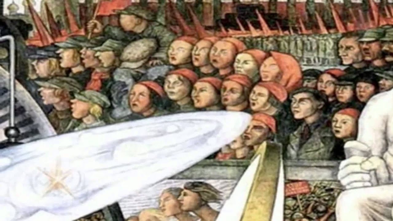 Diego Rivera " Man At The Crossroads" - YouTube
