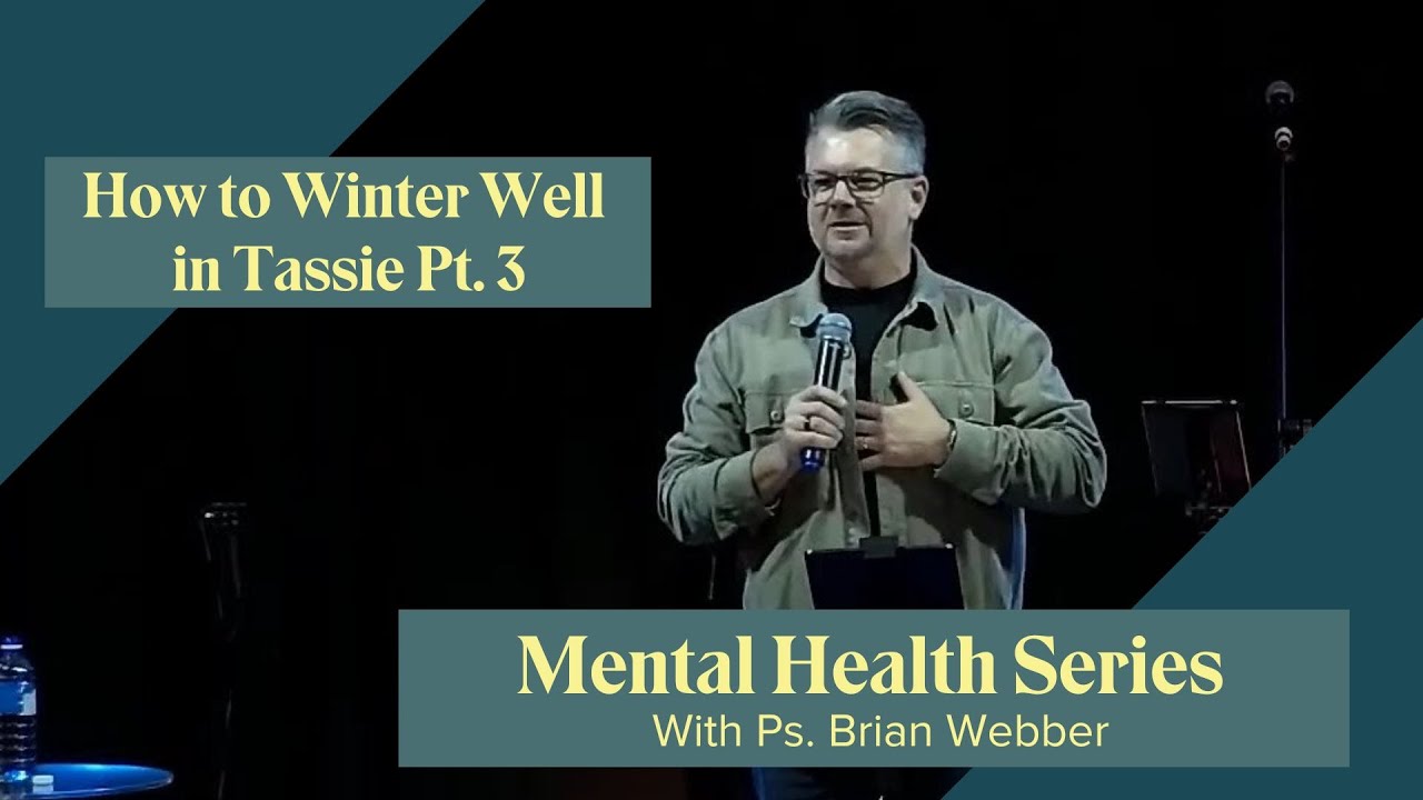 C3 Online | Ps. Brian Webber | Mental Health Series Pt.3 | 18th of June ...