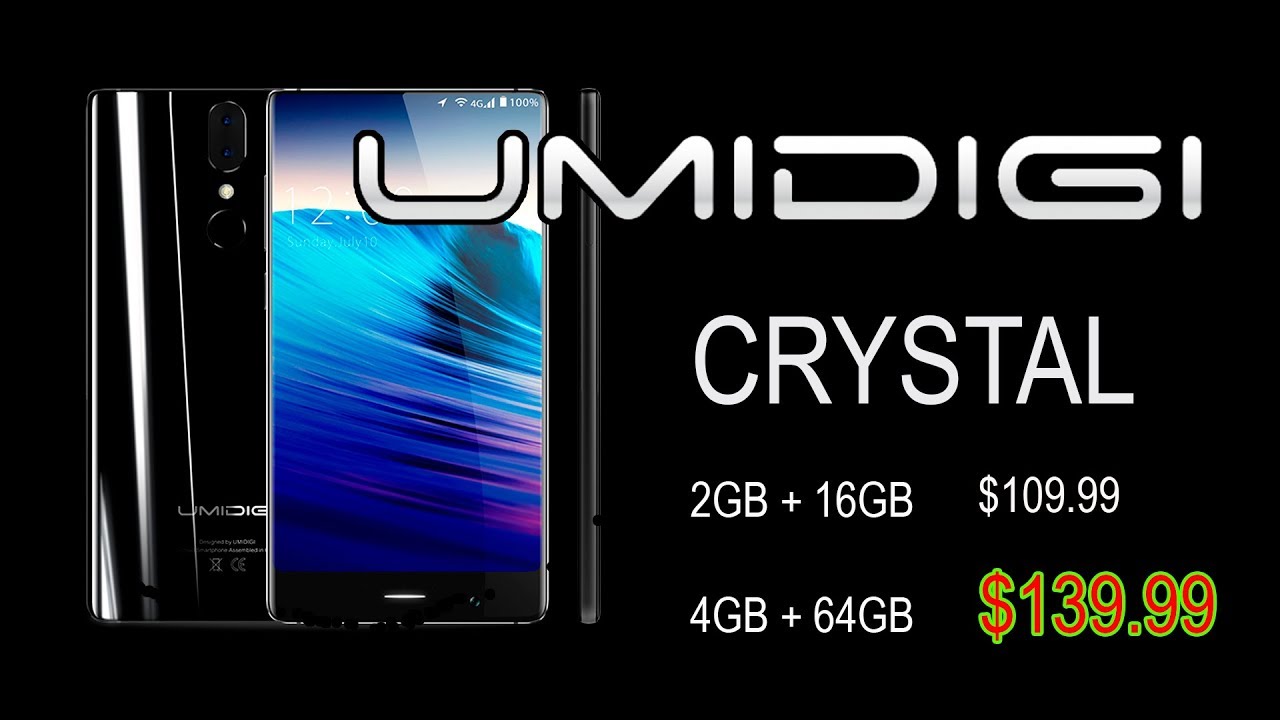 UMIDIGI Crystal и UMIDIGI Crystal Pro - старт продаж - YouTube