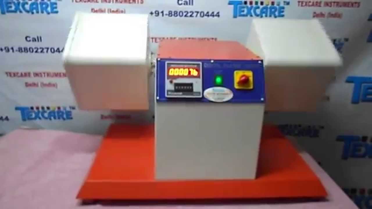 Digital Pilling Tester Manufacturers TEXCARE Ph.+91 8802270444 - YouTube