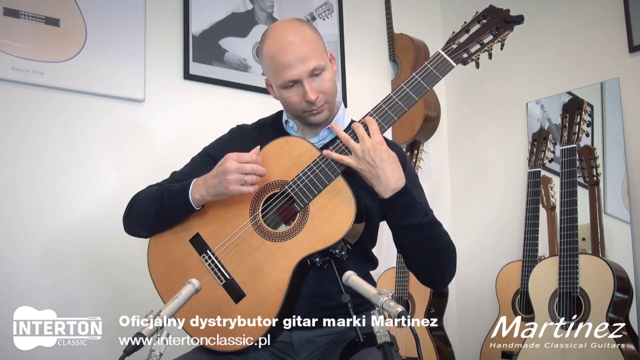 Gitara klasyczna Martinez MC-88C - Dariusz Kupiński - YouTube