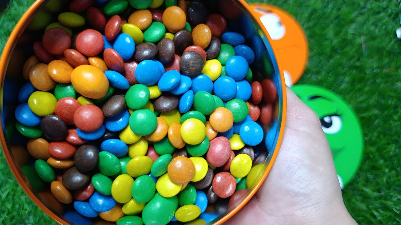 Surprise Candy Box ASMR 🎁M&M Crunch for Kids No Talking 🌈 #asmr # ...