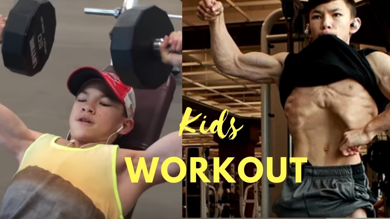Kids Fitness, Kids workout, six pack kids work out motivation to get ...