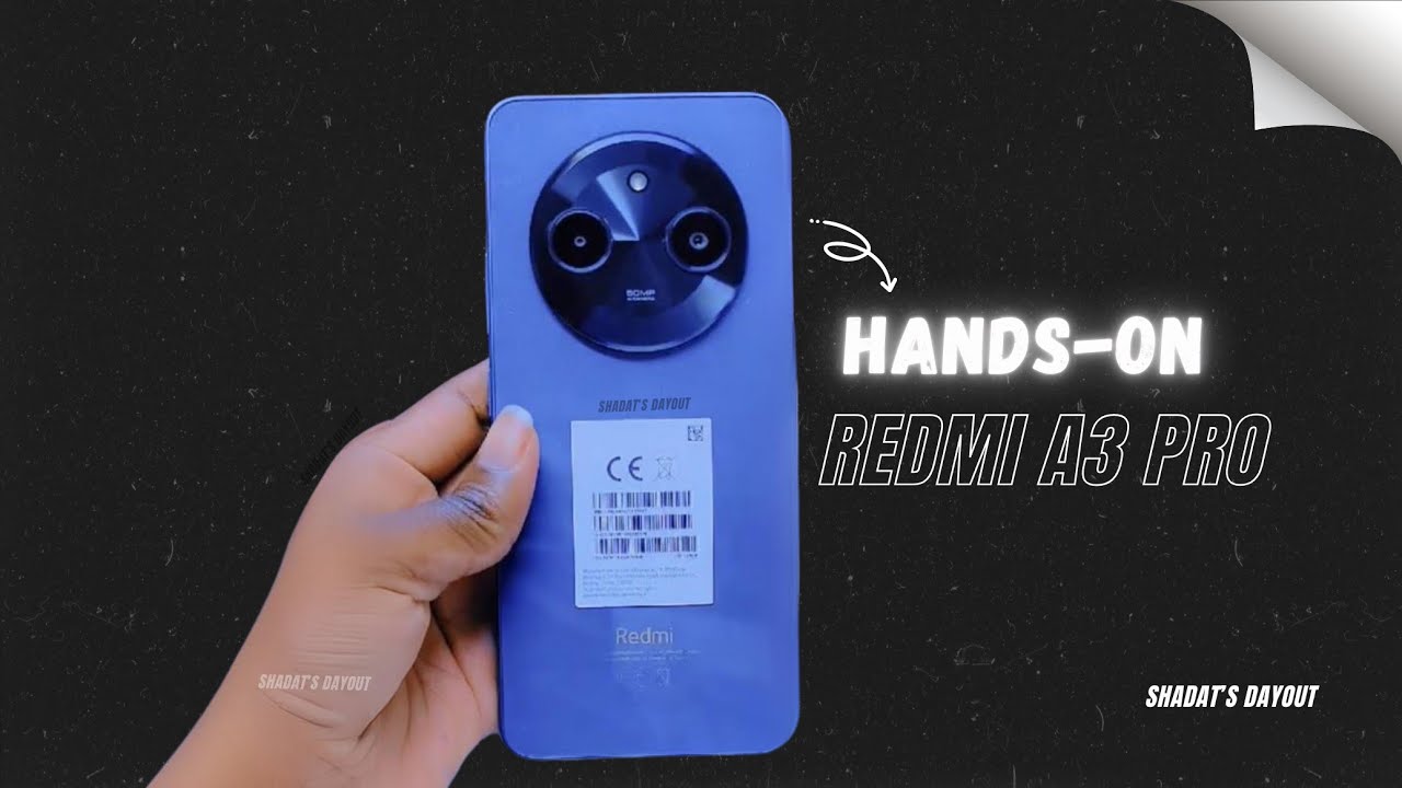Redmi A3 Pro First Look: Leaked Specs and Surprising Price! - YouTube