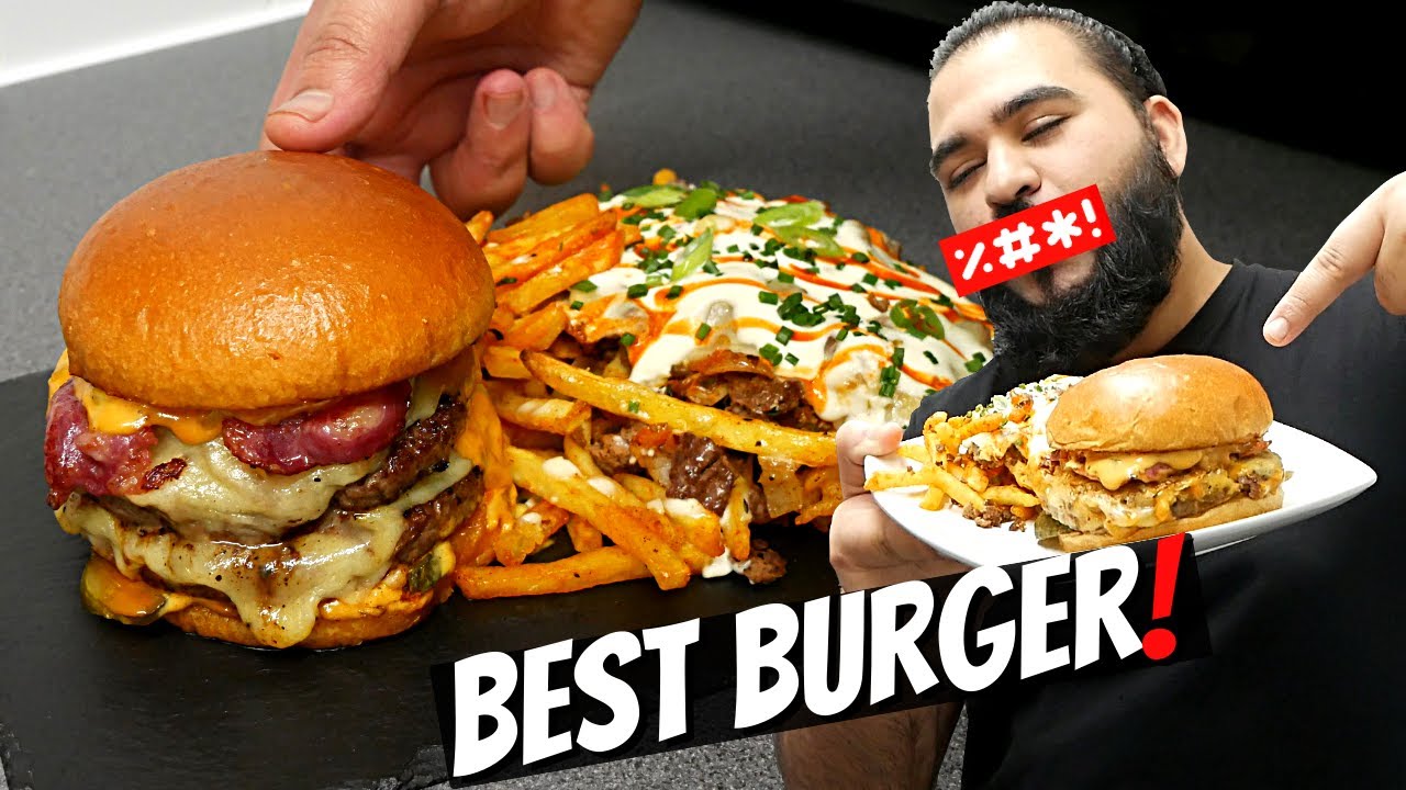 Double Cheeseburger With Fries