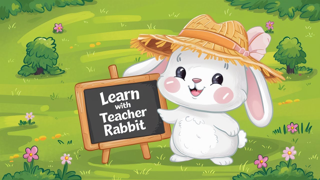 Kids Song | Counting by 2's with Teacher Rabbit Song - YouTube