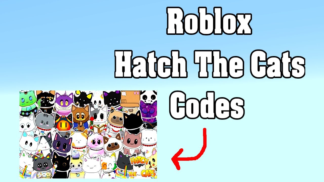 Roblox Hatch The Cats Codes ! 😱 - YouTube