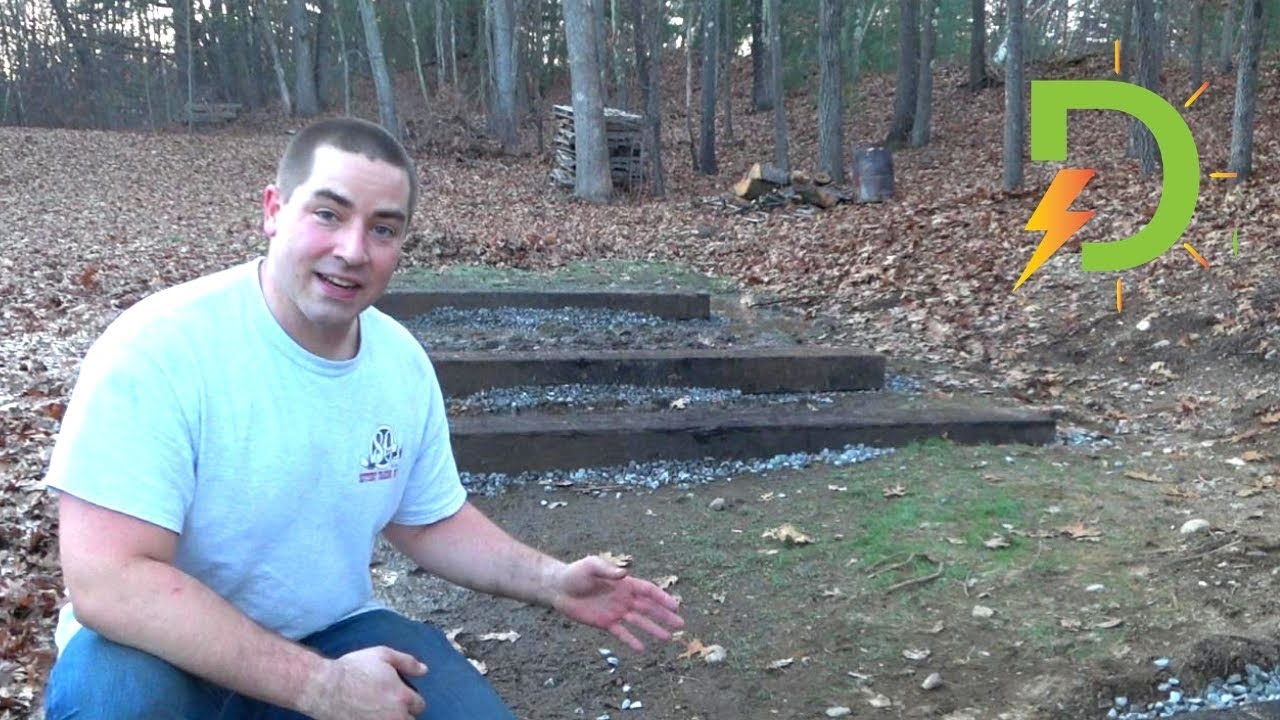 Easy and Cheap DIY Solar Panel Ground Mount Foundation - YouTube