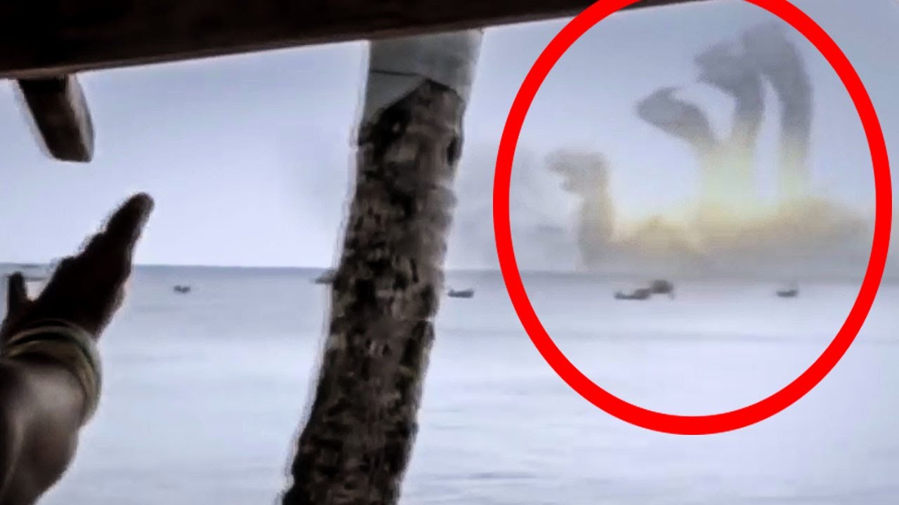 5 GIANT MYSTERIOUS CREATURES CAUGHT ON CAMERA - YouTube