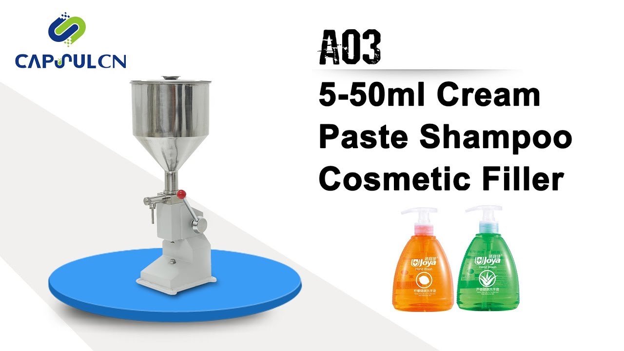 5-50ml Cream Paste Shampoo Cosmetic Filler A03 - YouTube