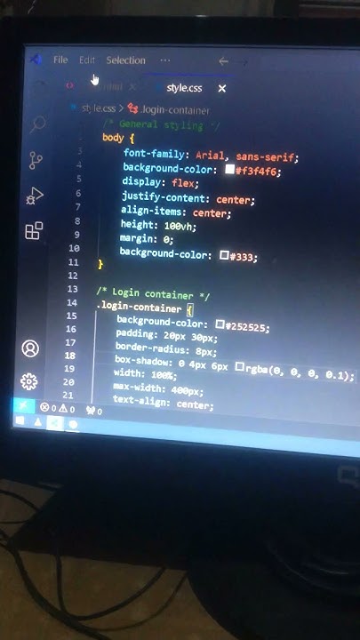 Html and CSS language - YouTube