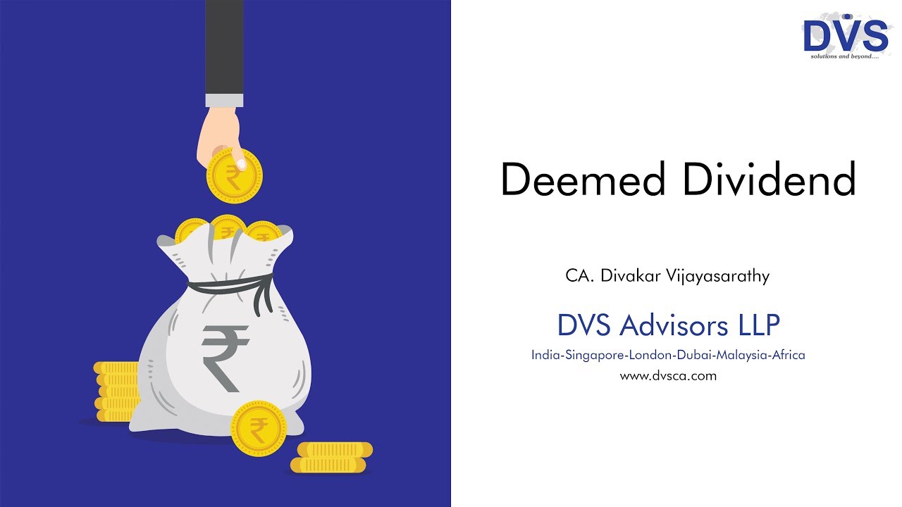 What is Deemed Dividend - YouTube