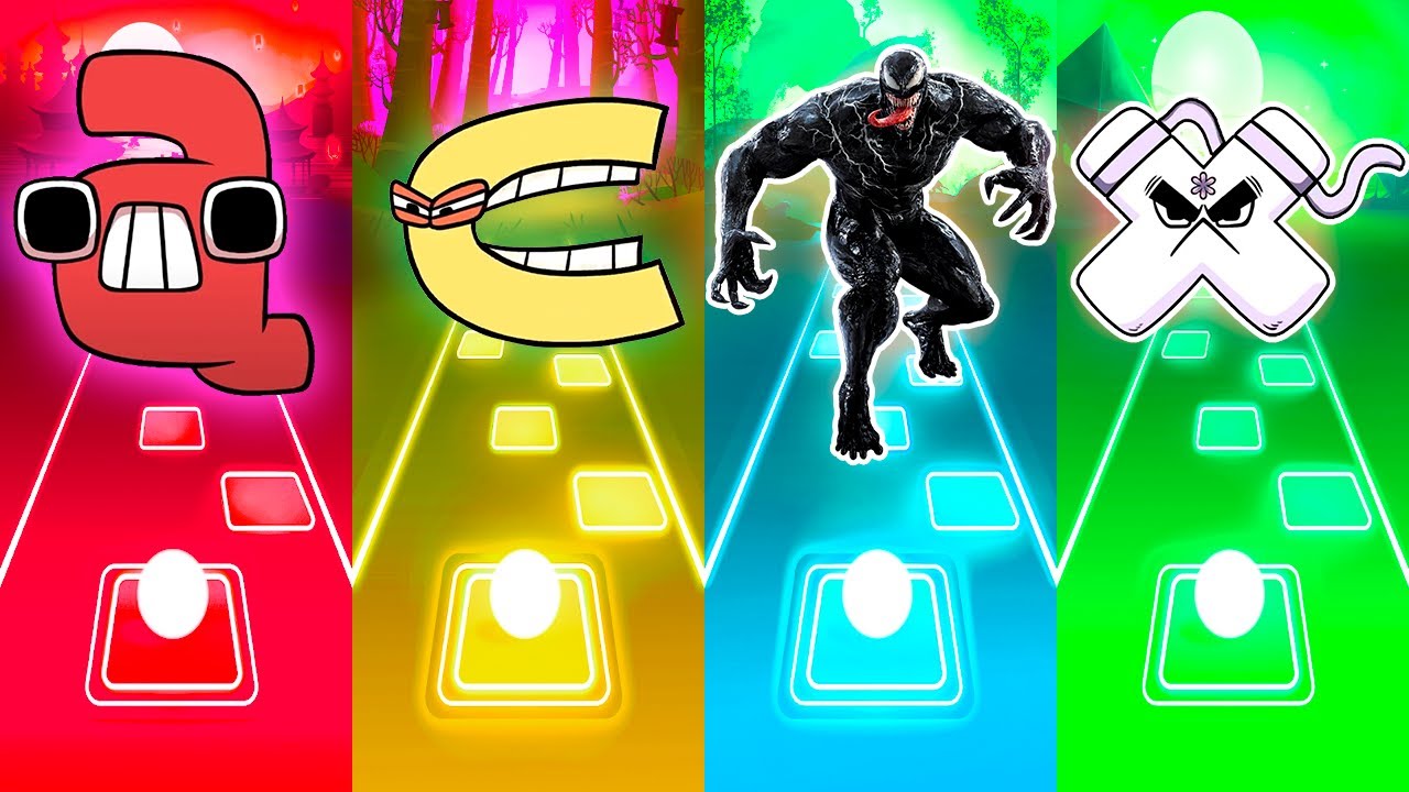 Alphabet lore (A-F) vs ABC Lore vs Venom vs Alphabet lore (A-Z) | 🤪 ...
