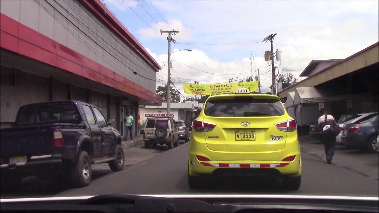 Driving Through The Town of Bugaba, Panama - YouTube