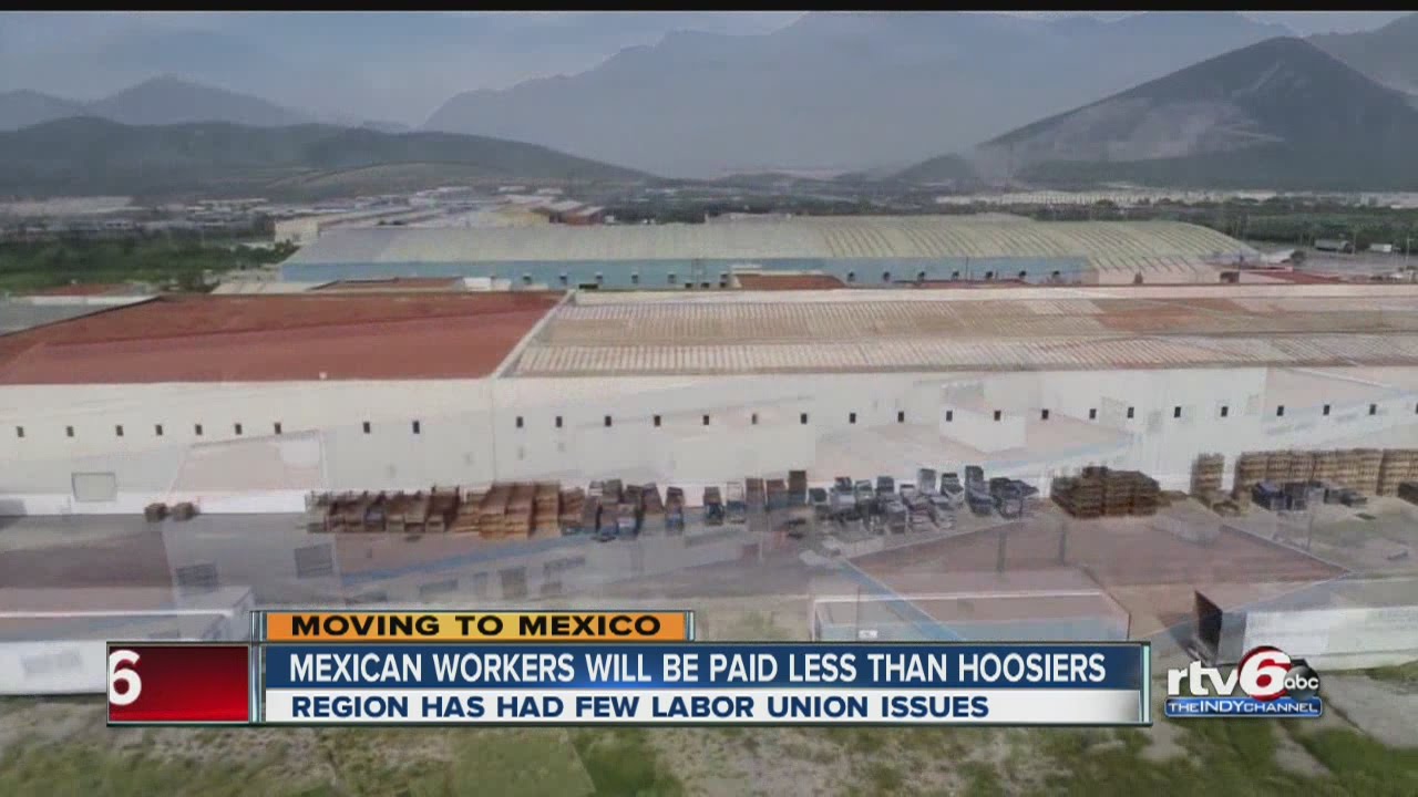 Moving to Mexico: Carrier employees in Monterrey will be paid less than ...