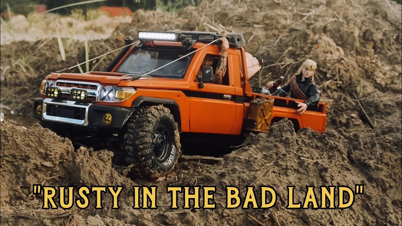 RC SCALE 1:12 | TOYOTA LANDCRUISER | LC79 | MN82 | OVERLAND | RUSTY IN ...