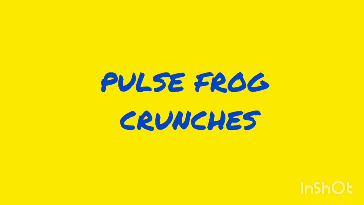 PULSE FROG CRUNCHES - YouTube