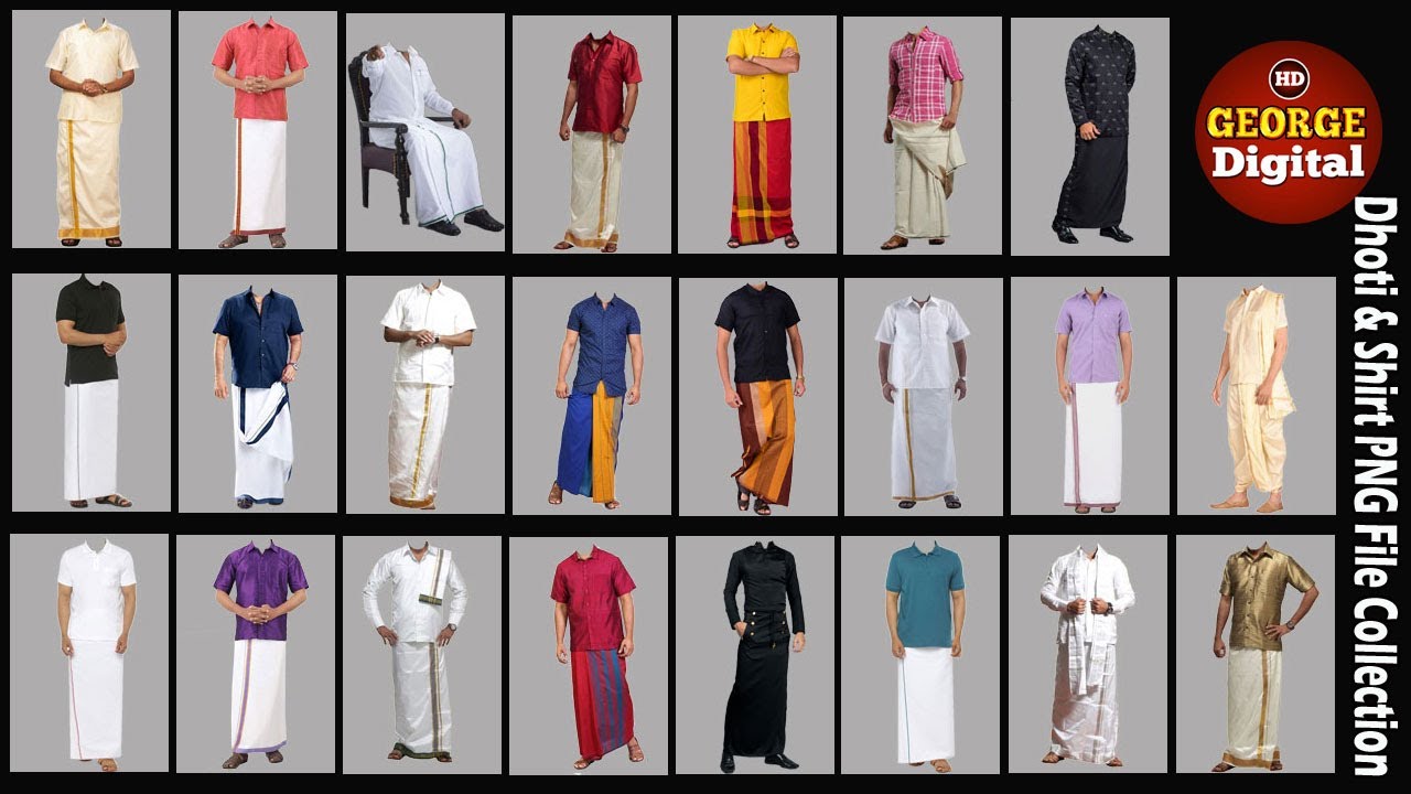 Free Dhoti shirt PNG file collection for Photoshop designing ...