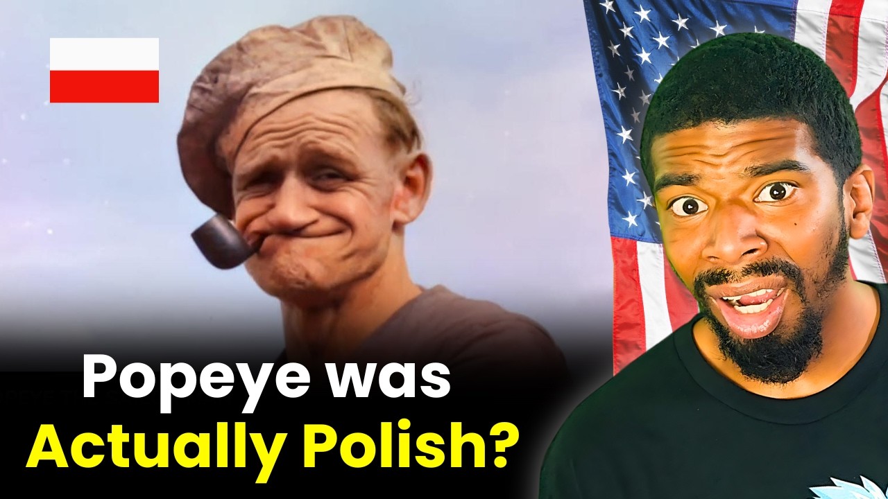 The Real-Life Popeye: Popeye Was Polish?? | American Reacts - YouTube