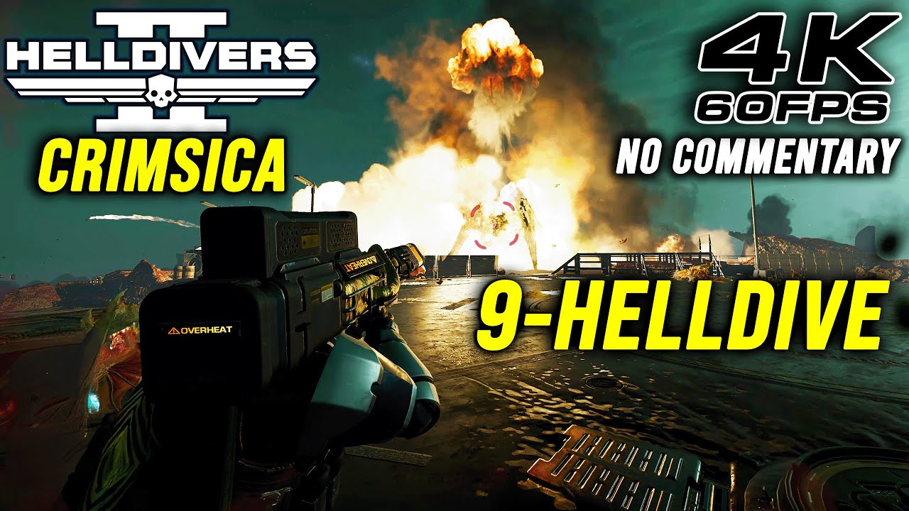 Helldivers 2: 4K Gameplay No Commentary ULTRA Settings | RTX 4080 P153 ...