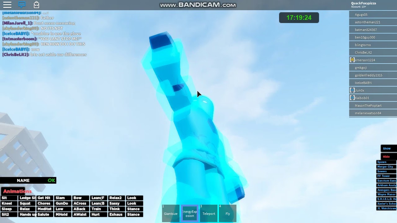 Dr.Manhattan Showcase In Roblox Superpower Mashup - YouTube