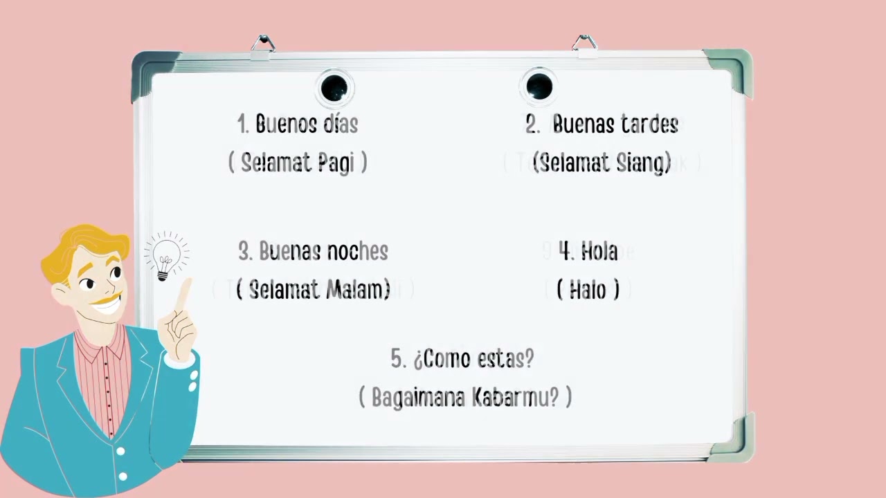 Belajar Kosakata Bahasa Spanyol untuk Pemula!!! - YouTube