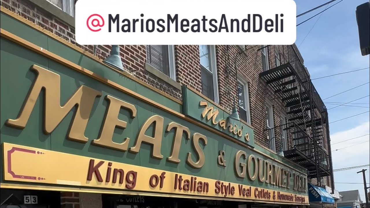 Last summer I checked out Marios Meats And Deli in Queens, NY ...