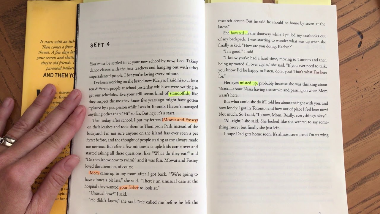 The Way We Fall by Megan Crewe - Reading 1 - YouTube