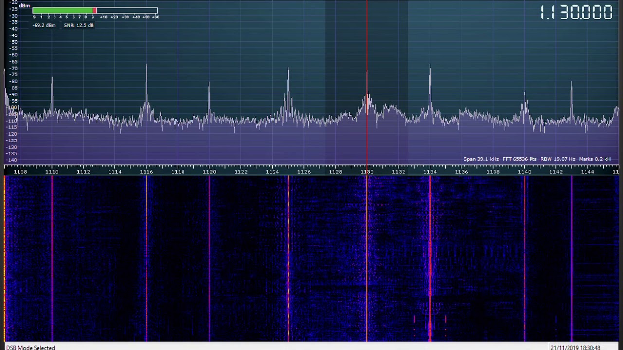 The new SDRPlay RSPdx: WBBR Bloomberg Radio 1130 kHz incredible signal ...