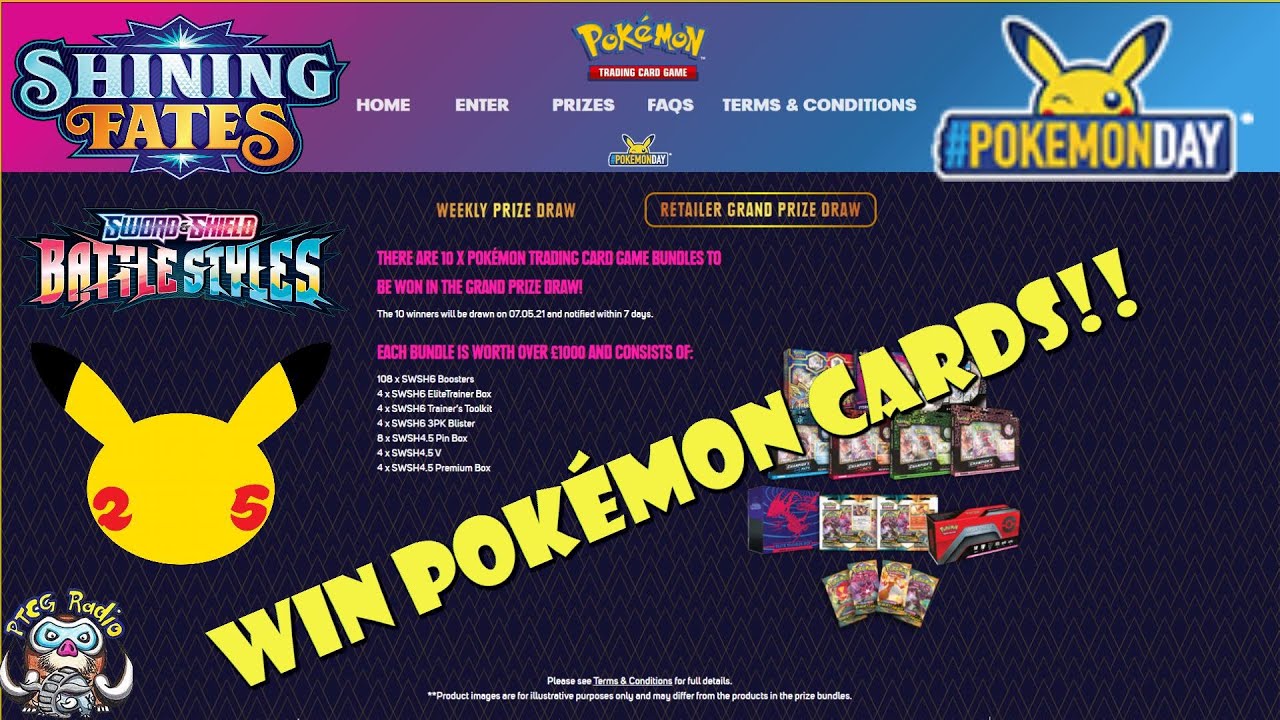 How to Win Pokémon Cards! Pokémon Day Promotion Revealed! (Pokemon TCG ...