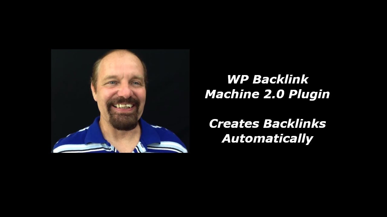 👉BACKLINK MACHINE WORDPRESS PLUGIN WILL AUTOMATE BACKLINKS TO YOUR BLOG POST 😁Boost You SEO ...