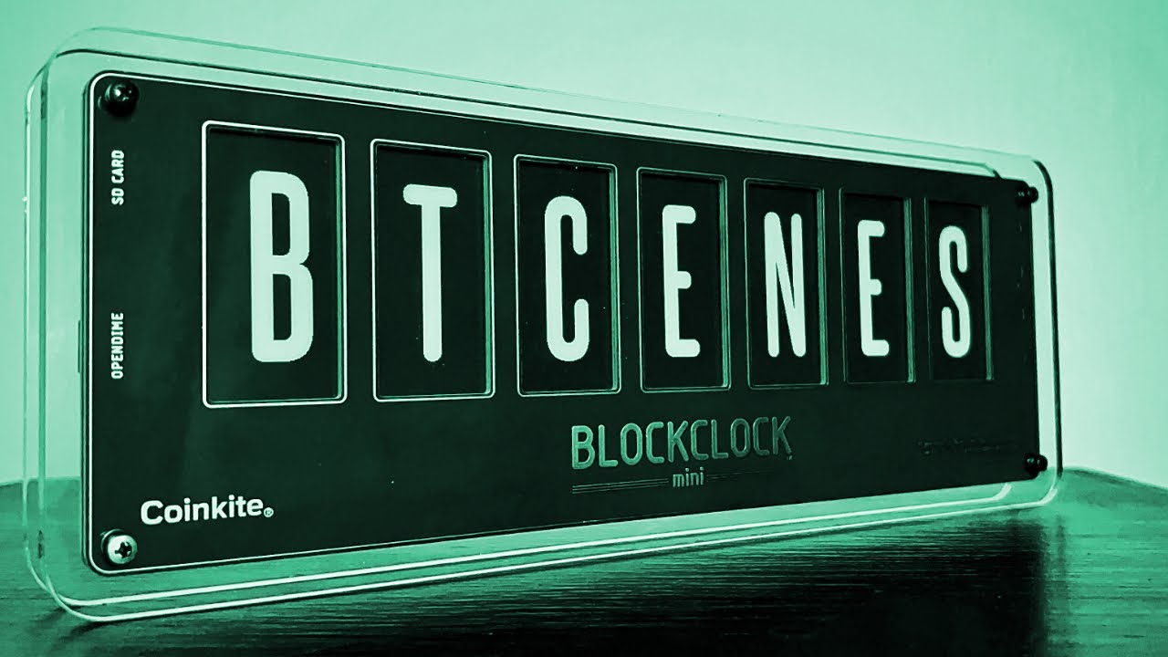 BLOCKCLOCK MINI | Tutorial, Tamaño, Detalles, Precio, API, Firmware, y ...
