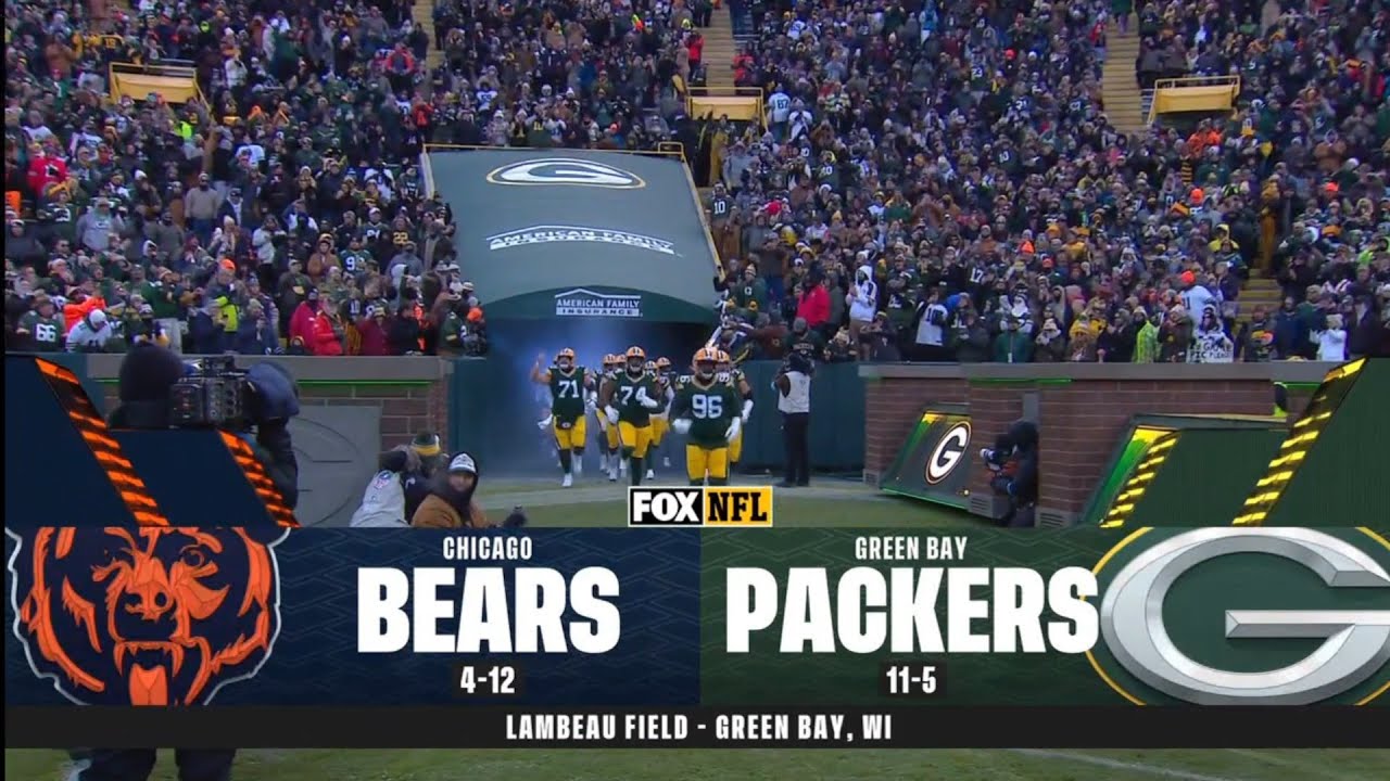 NFL on FOX intro | CHI@GB | 1/5/2025 - YouTube