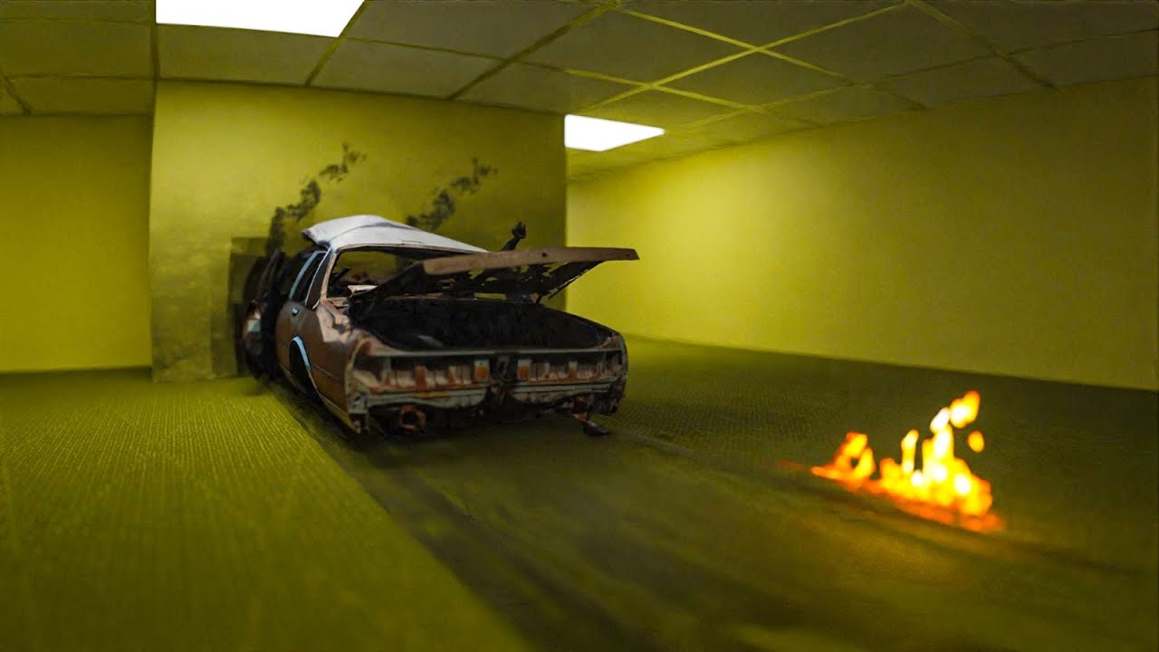 Backrooms - Car Crash (Found Footage) - YouTube